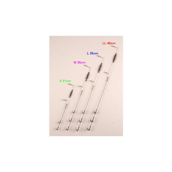 ■ヤマシタ　アオリヤエン■サイズ：ＬＬ （４０ｃｍ）■針：３段針●可動式バランサーで好みのバランス調整が可能。●ラインに簡単装着のイージークリップ。●イカに警戒心を与えないブラウンカラー採用。