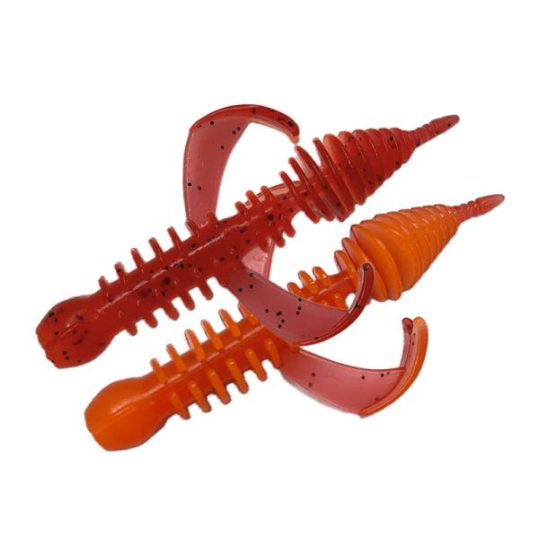 スミス コーヴァイチュー 2.4in #05 レッドオレンジ (ソルトワーム 海釣り)■入り数：6※内容量・パッケージ等の仕様は、予告なく変更になります。悪しからずご了承下さい。≪スミス ソルトワーム 海釣り≫