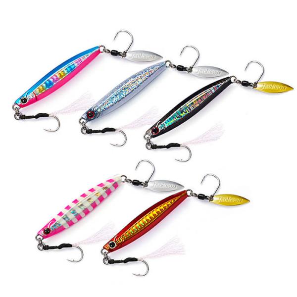 ジャクソン メタルエフェクト ブレード 30g 64.5mm (メタルジグ ショアジギング 青物 サーフ)■Size：64.5mm■Hook：F#12 R#M■生産国：中国≪ジャクソン メタルジグ ショアジギング 青物 サーフ≫