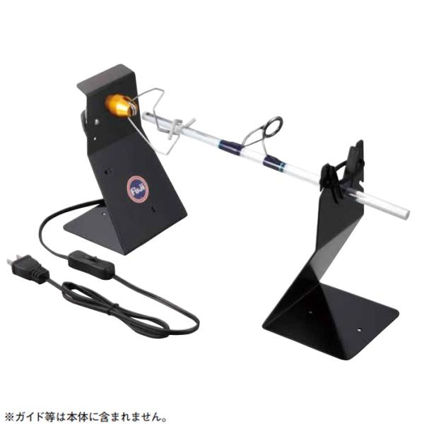 富士工業 FUJI フィニッシングモーター FMM (釣り具 自作 補修)■対応ロッド：直径4mm〜30mm、重量500g以下のロッド■仕様：日本国内仕様（AC100V）対応■回転数：50Hz 地域：約8回転/分、60〃：約9.6回転/分■...