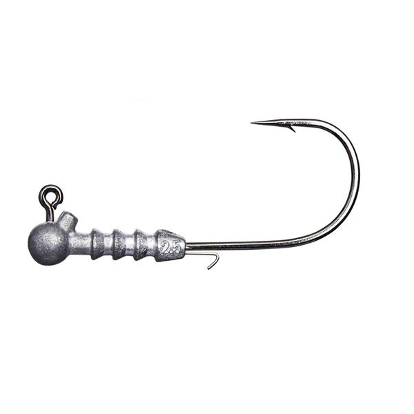 バリバス ジグヘッドフック キョクテン #3/0 (ジグヘッド)■入数：3個※内容量は、予告なく変更になることがあります。素材：シンカーヘッド部：鉛≪バリバス ジグヘッド≫