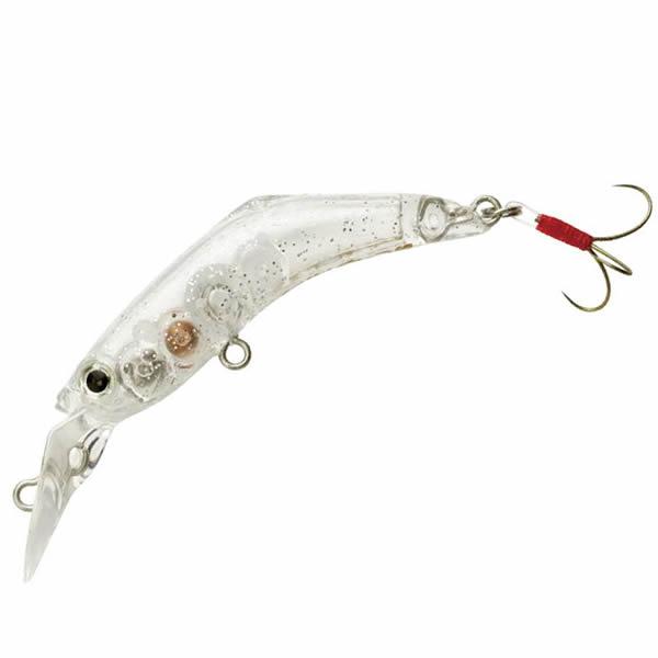 バスデイ はぜむし 45SS■サイズ：45mm　■ウェイト：3.1g　■フック：キツネ＃6.5　■リング：＃0　■アクション：スーパースローワイドウォブリング《バスデイ ハゼプラグ》