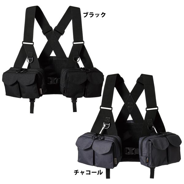 リバレイ SCライトゲームベスト #10013 (フィッシングベスト)■素材本体：ポリステル100％(CORDURA)■商品サイズ(cm)フロントポケット：W22×H14×D6cm／背面ポケット：W26cm/30cm×H20cm×D9.5c...