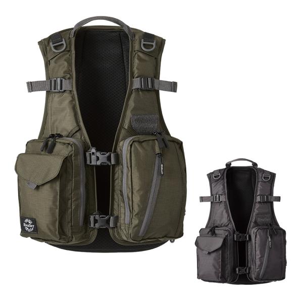 リバレイ RV ストリームパックベスト 15L #5470 (フィッシングベスト)■本体素材：ナイロン100％■商品サイズ：FREE≪リバレイ フィッシングベスト≫