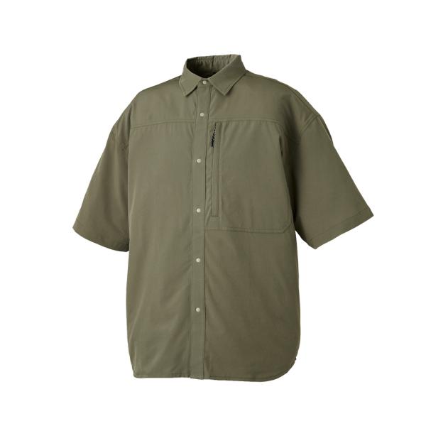 リバレイ RVフィッシングハーフシャツ オリーブ #5455 (フィッシングシャツ 半袖シャツ)■仕様：本体：ナイロン92％　ポリウレタン8％■サイズ(cm)(M/L/XL/2XL)：着丈(70/72/74/76)・袖丈(25/26/27/...