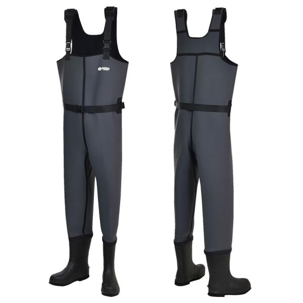 リバレイ RBB CRウェーダー O体 グレー 762401 (ネオプレンウェーダー 釣り)■本体・・・クロロプレン5mm両面ジャージ■ブーツ部・・・ラバー、内側クロロプレン5mm、フェルトピンソール■発売年：2022年秋冬≪リバレイ ネオ...