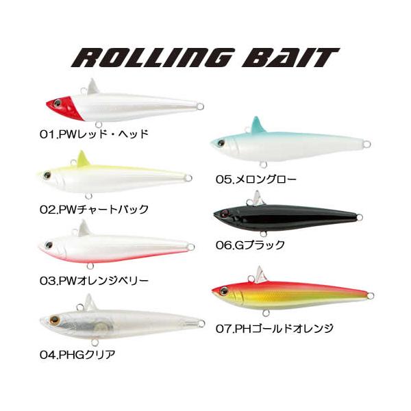 ローリングベイト RB99 (シーバス ルアー)■タイプ：シンキング■全長：99mm■自重：30g■フック：ST46#4■リング：#3《タックルハウス ルアー》