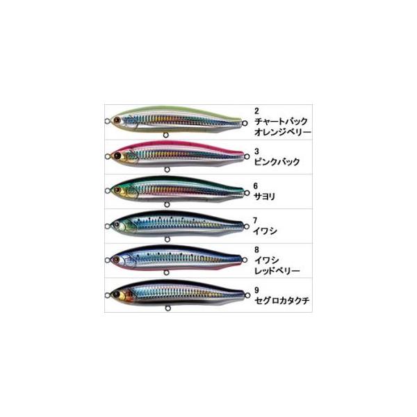 コンタクトブリット CBP120■レングス：120mm■ウエイト：33g■デプス：Surface■フック：ST-56 #1■リング：ハイパー #7《タックルハウス ペンシル》●追究したのは、生命感。表層を逃げ惑う小魚を意識し、サイズ、フォル...