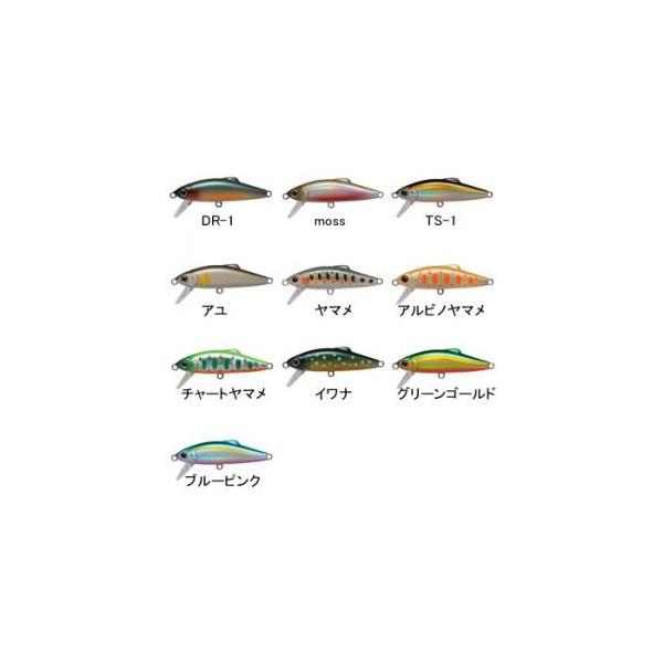 バフェット ドラス BUDR43■サイズ：43mm■ウエイト：4.5g■レンジ：シンキング■フック：#16■リング：#1　