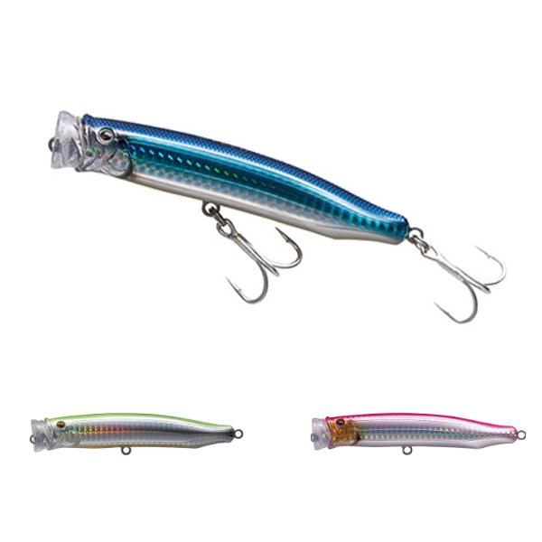 タックルハウス コンタクト フィードポッパー CFP121 (ソルトルアー 海釣り)■Type：Floating■Length：121mm■Weight：30g■Hook：ST-56#1■Ring：#5≪タックルハウス ソルトルアー 海釣り≫