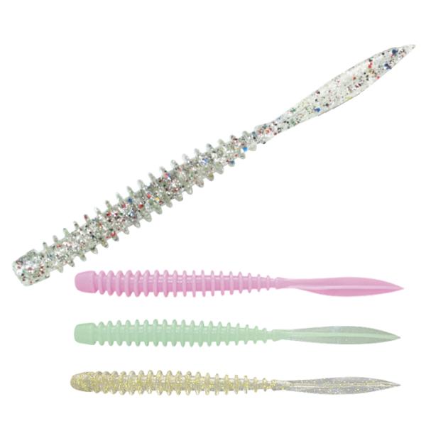 ジャッカル ペケリング 2.5in (アジワーム)■入数：8本≪ジャッカル アジワーム≫