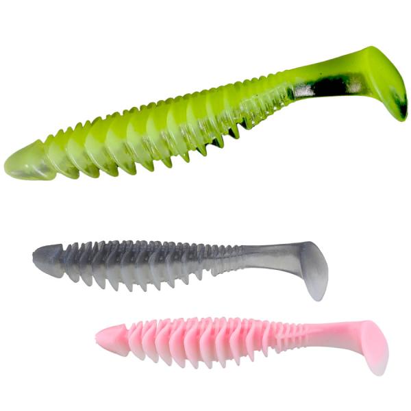 ジャッカル デッドスローラー Fエコ 5.5in (ブラックバスワーム)■Length：5.5in■入数：5本※内容量は、予告なく変更になることがあります。≪ジャッカル ブラックバスワーム≫