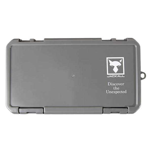 ジャッカル クッションタイラバボックス深型 グレー (タックルボックス タックルケース)■Size：L:227mm×W:128mm×H:53mm≪ジャッカル タックルボックス タックルケース≫