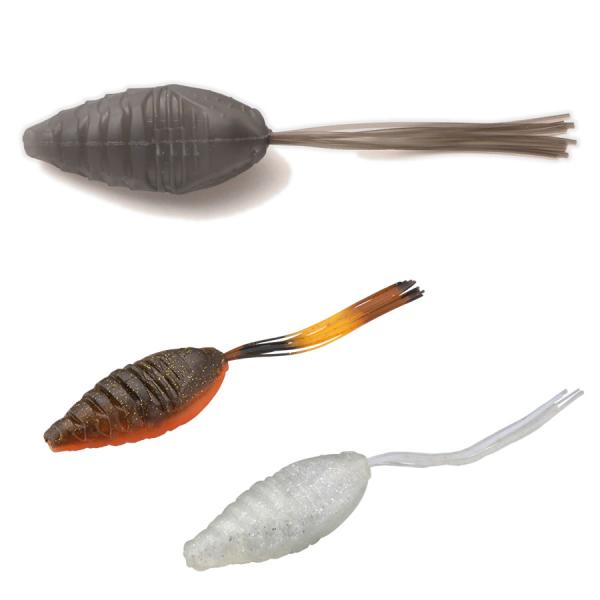 ジャッカル デンプシージャック42 Fエコ (ブラックバスワーム)■Name：デンプシージャック■Length：42mm(ボディ)■Weight：約4.5g■Type：SlowSinking■Quantity：2※内容量・パッケージ等の仕様...