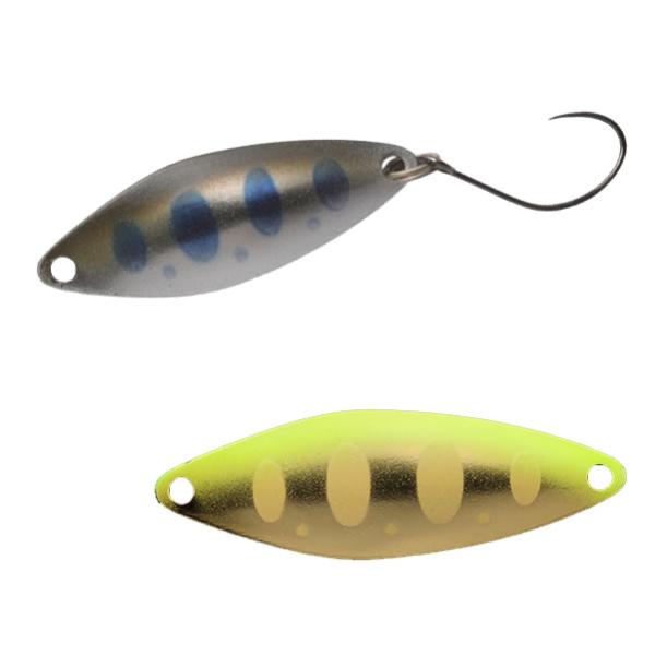 ティモン ロミー 3.1g (スプーン トラウトルアー)■Name：Rhomy■Weight：3.1g■Length：37mm■HookSize：e-hook#6■RingSize：#2≪ティモン スプーン トラウトルアー≫