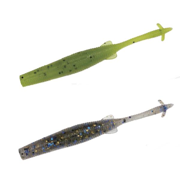 デュオ レアリス ファインダーシャッド 3in (ブラックバスワーム)■全長：3インチ( 77mm )■入数：8本≪デュオ ブラックバスワーム≫