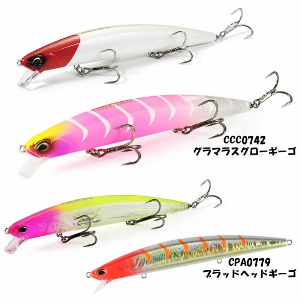 デュオ タイドミノースプラット 140SF (ソルトルアー)■Length：140mm■Weight：24.5g■Type：重心移動・スローフローティング■Range：0.5~1.8m■Hook：#4■Ring：フックアイ#3≪デュオ ソル...