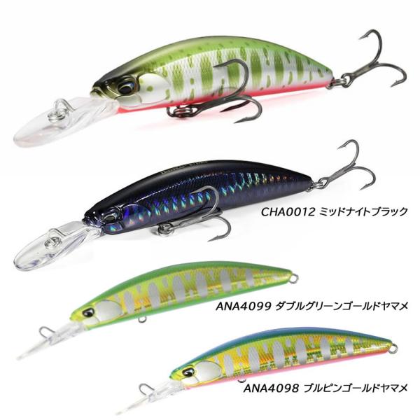 デュオ ディープフィート 87DRF (トラウトルアー)■Name：ディープフィート87DRF■Length：87mm■Weight：12g■Type：重心移動・フローティング■Range：1.0〜1.5m■Hook：#6■Ring：ライン...