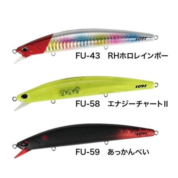 デュオ タイドミノースプラット 140SF 1091カラー (ソルトルアー 海釣り)■Length：140mm■Weight：24.5g■Type：重心移動・スローフローティング■Range：0.5~1.8m■Hook：#4■Ring：フッ...