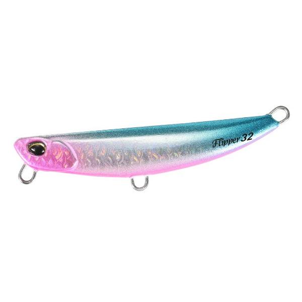 デュオ BW フリッパー 32g GYA0921ピンクシャイニーブルーGB (メタルジグ ジギング)■Length：70mm■Weight：32g■Range：Free■Hook：フロント：#7リア：#6■Ring：ラインアイなしフックアイ...