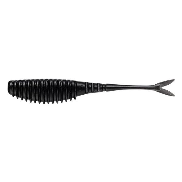 エバーグリーン ブルポイントシャッド Fエコ 4.5in #58 ソリッドブラック (ブラックバスワーム)■入り数：5※内容量・パッケージ等の仕様は、予告なく変更になります。悪しからずご了承下さい。≪エバーグリーン ブラックバスワーム≫