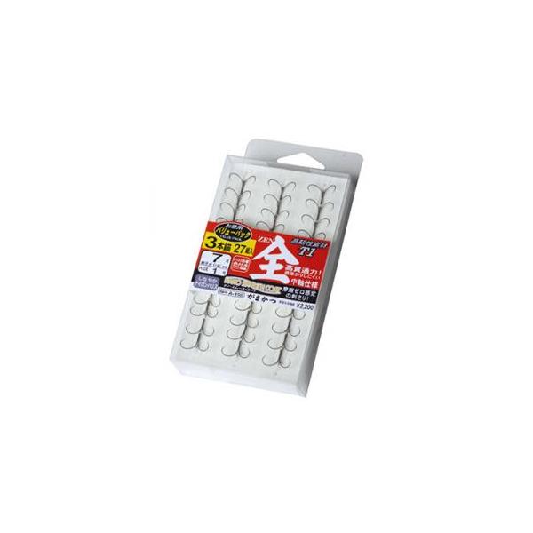 がまかつ VP（バリューパック） T-1 全(ナノスムースコート) 3本錨■ナノスムースコート《がまかつ 鮎友釣り仕掛》