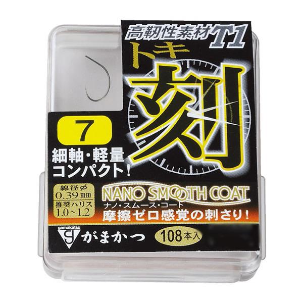 がまかつ ザ ボックス T1刻(ナノスムースコート) (鮎針 イカリ針 バラ)■ナノスムースコート タイトウェッジ 6〜7.5号（108本入）≪がまかつ 鮎針 イカリ針 バラ≫※内容量・パッケージ等の仕様は、予告なく変更になります。悪しから...