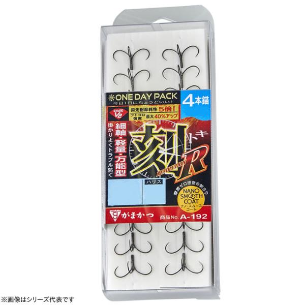 がまかつ OP G-HARD V2 刻R 4本錨 A-192 (鮎イカリ仕掛)■入数：14組※内容量・パッケージ等の仕様は、予告なく変更になります。悪しからずご了承下さい。≪がまかつ 鮎イカリ仕掛≫
