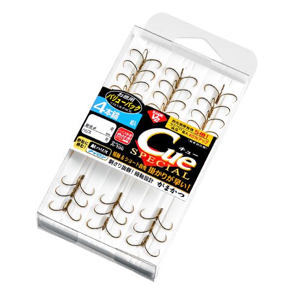 がまかつ バリューパック G-HARD V2 Cueスペシャル 4本錨 A196 (鮎イカリ仕掛)■入数：21組※内容量・パッケージ等の仕様は、予告なく変更になります。悪しからずご了承下さい。≪がまかつ 鮎イカリ仕掛≫