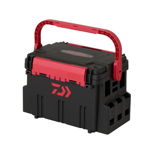 ダイワ タックルボックス TB5000 ブラック/レッド (タックルボックス タックルケース)■品番：TB5000■本体外寸(cm)：約44×29.3×29.3■自重(kg)：約2.4■素材：耐衝撃性ポリプロピレン≪ダイワ タックルボックス...