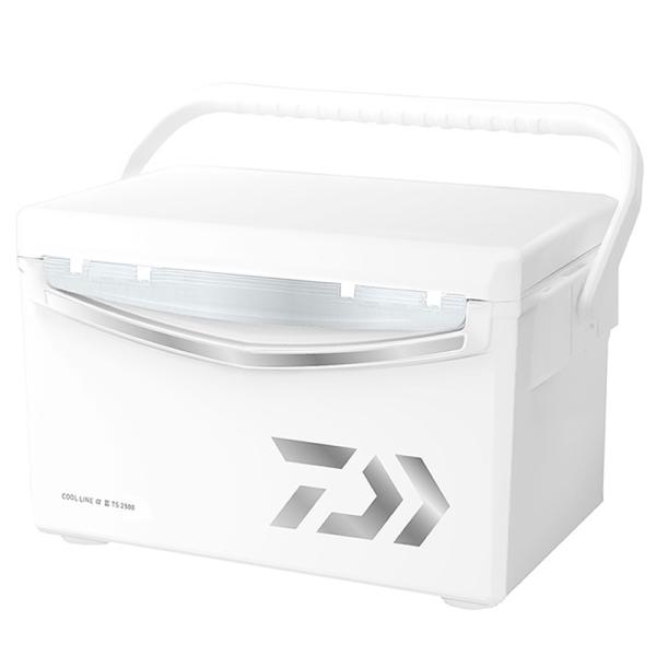 ダイワ クールラインアルファ3 TS2500 パール (クーラーボックス 釣り 中型)■容量（L）：25■自重（kg）：5.4■内寸（cm）：22×43×25.5■外寸（cm）：31×58×34■断熱材：真空パネル3面、ウレタン■保冷力：K...