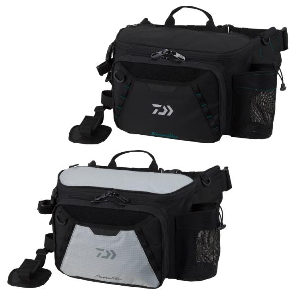 ダイワ エメラルダスタクティカルヒップバッグ(C) (エギング フィッシングバッグ)■本体外寸（cm）：約16x32x21■自重（kg）：約0.78≪ダイワ エギング フィッシングバッグ≫