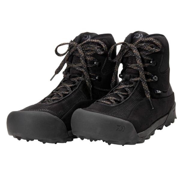ダイワ TGロックショアシューズハイカット ブラック DS-3100TG (スパイクシューズ 釣り)■発売年：2024年10月≪ダイワ スパイクシューズ 釣り≫