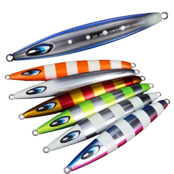 ダイワ ソルティガジャイブチョッパー 130g (メタルジグ ジギング)■サイズ(inch)：4.8■サイズ(mm)：122■標準自重(g)：130■標準自重(oz)：4.6■タイプ：リアショートタイプ■入数(本)：1本■素材：鉛■推奨フッ...