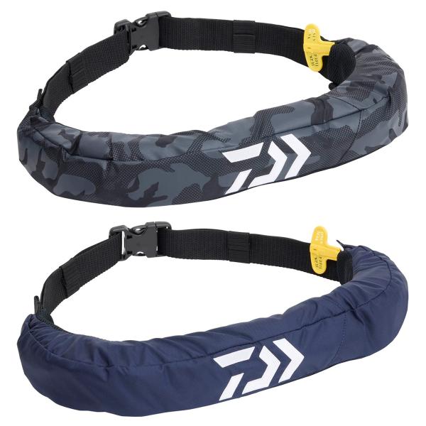 ダイワ インフレータブルLジャケット ウエスト F DF-2724 (自動膨張 ライフジャケット 桜マーク 国土交通省認定)■ハルキロバート社カット装置搭載：16HR-6F充気装置■重量：約0.5Kg■ウエストサイズ：フリー55〜140cm...