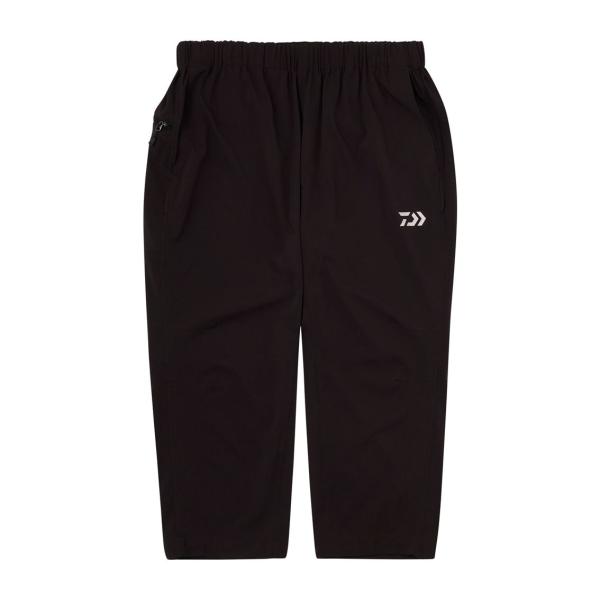ダイワ ライトクロップドパンツ ブラック DP-4026 (フィッシングパンツ フィッシングウェア)■素材：本体：ポリエステル90％/ポリウレタン10％≪ダイワ フィッシングパンツ フィッシングウェア≫