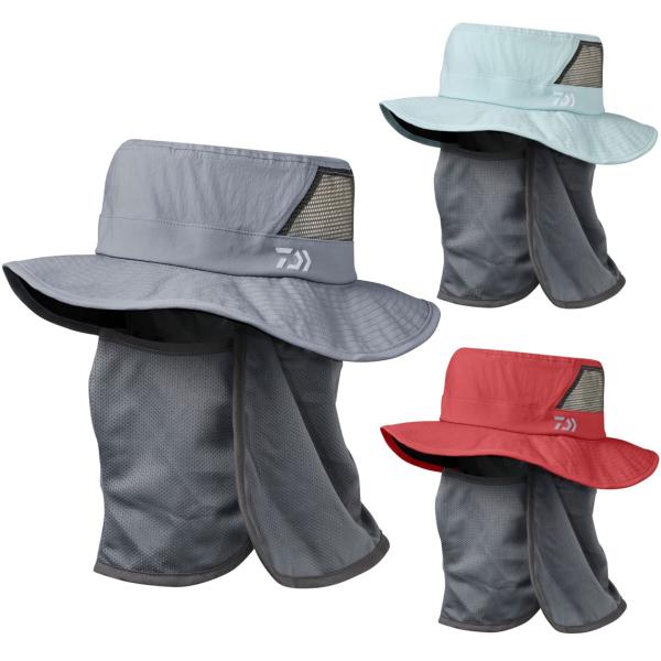 ダイワ フルシェードハット F DC-7726 (フィッシングキャップ 帽子 釣り)■素材／本体：ナイロン94％・ポリウレタン6％・メッシュ：ポリエステル100％≪ダイワ フィッシングキャップ 帽子 釣り≫