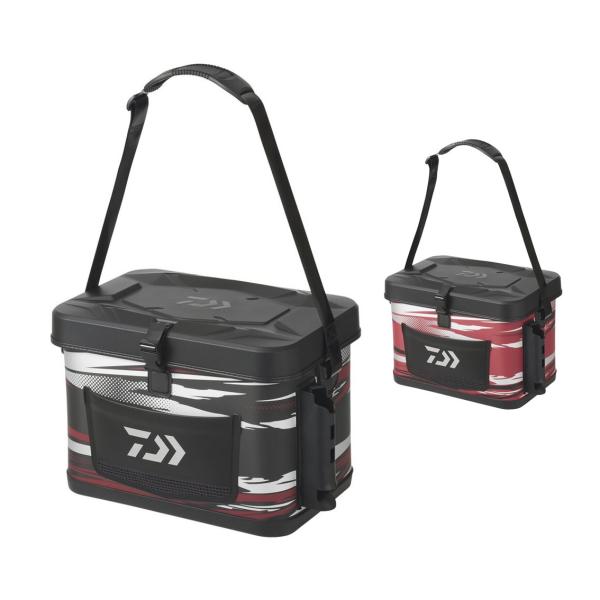 ダイワ フィールドバッグ (A) 31L (フィッシングバッグ)■素材：EVA■カラー：ブラックレッド、レッド■本体外寸(cm)：約28x41x30※サイズ表示は縦(奥行)×幅×高さです。※フタを除いた外寸です。■発売年：2026年≪ダイワ...