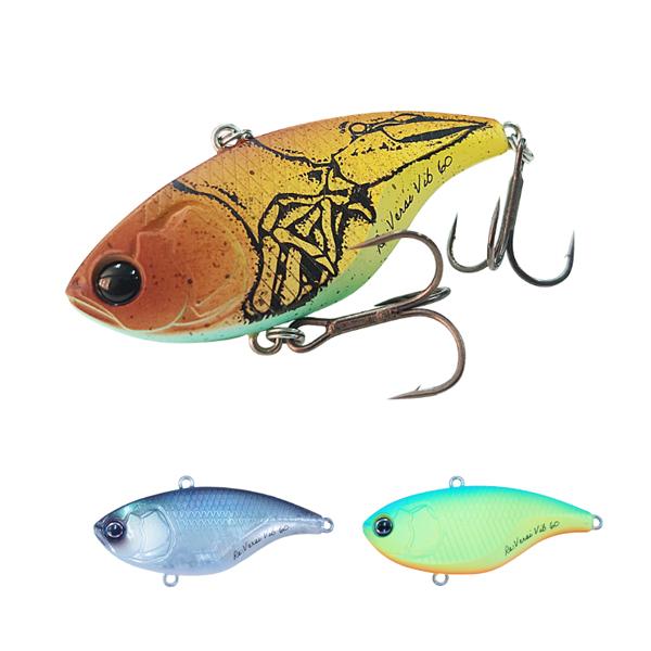 アイスフォーゲル リバーシバイブ 60 (ブラックバスルアー)■Length:約60mm■Weigh:5/8oz(約18g)■Type:Sinking■HookSize:ST-36MF＃4(Front)/ST-36MF＃5(Rear)≪アイ...