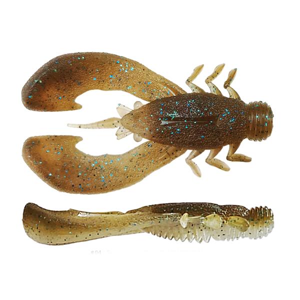 アイスフォーゲル EISVOGEL フリーゲルチャンク Fエコ 3in #04 シナモンブルーフレーク／クリアホワイト (ブラックバスワーム)※内容量・パッケージ等の仕様は、予告なく変更になります。悪しからずご了承下さい。≪アイスフォーゲル...