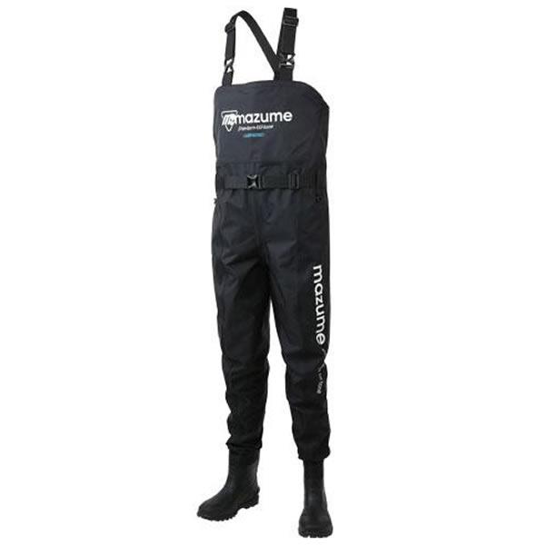 オレンジブルー mzゲームウェイダーVer.2サーフマニア ブラック MZBF-553 (ウェーダー 釣り)≪オレンジブルー ウェーダー 釣り≫