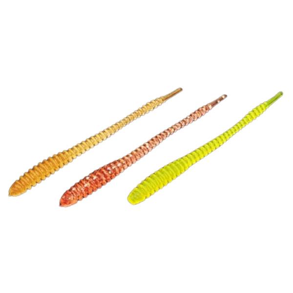 レイン アジリングシェイカー 3in (ソルトワーム)■サイズ：3inch/約70mm■入数：ノーマル12本・ツートン9本※内容量は、予告なく変更になります。また、新旧入数が混在しての販売となる場合もあります。≪レイン ソルトワーム≫