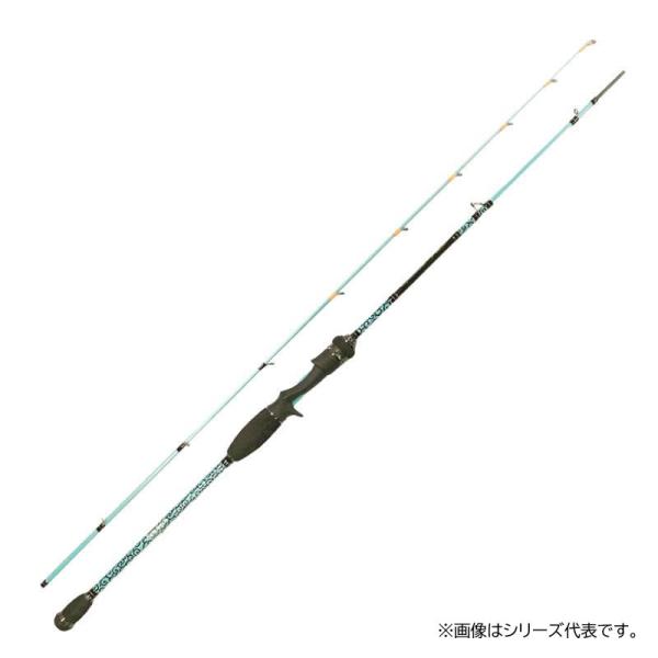 ジークラック GEECRACK 泥棒竿スパイダー DORO-B601M 唐草MBL 唐草マリンブルー (イカメタルロッド)■全長：1.85m(6ft1in)■錘負荷：30〜150g(8号〜40号)■ライン：PE0.4〜1.0号■継数：2本■...