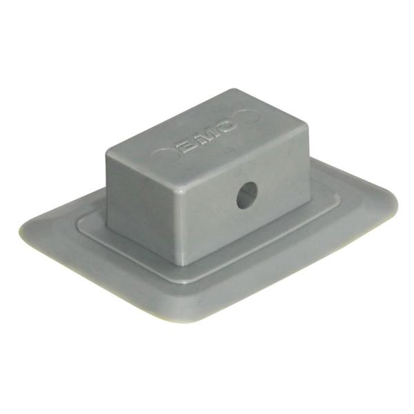 BMO ラバーベース 竿掛けモールド PVC 20B0033 (ボート備品)■対応ボート生地：PVC専用■材質：PVC■サイズ（mm）（W×D×H）：115×90×38≪BMO ボート備品≫