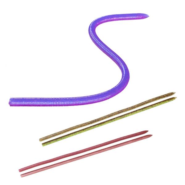 O.S.P. ドライブクローラースリム Fエコ 8.6in (ブラックバスワーム)■Weight：約4.5g■入り数：10本※内容量・パッケージ等の仕様は、予告なく変更になります。悪しからずご了承下さい。≪O.S.P. ブラックバスワーム≫