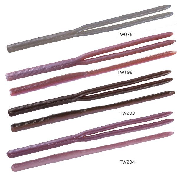 O.S.P. HP 3D Wacky(ワッキー) 4.3in 2023年追加カラー (ブラックバスワーム)■入り数：9匹※内容量・パッケージ等の仕様は、予告なく変更になります。悪しからずご了承下さい。≪O.S.P. ブラックバスワーム≫