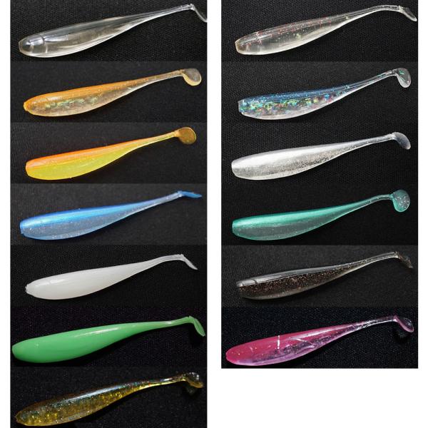 インクスレーベル 稚魚シャッドベイティ 2.3in (ソルトワーム メバル アジ)■サイズ：2.3インチ■入数8匹≪インクスレーベル ソルトワーム メバル アジ≫