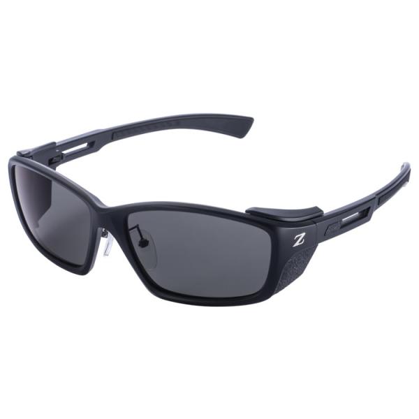 ゼクー フーバー マットブラックTVF F-1961 (偏光サングラス 偏光グラス 釣り メンズ)■FRAME：MATTE BLACK■LENS：TRUEVIEW FOCUS■FRAME：Nylon■LENS：TALEX CR-39 Pol...