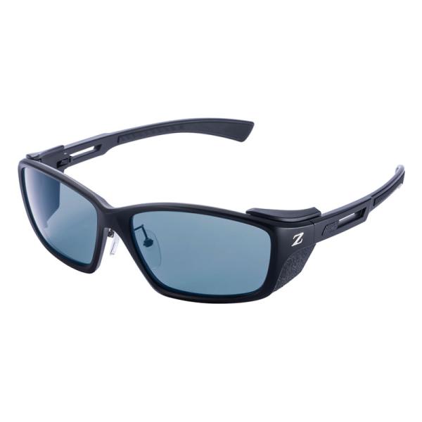 ゼクー Zeque フーバー F-2130 マットブラック/MASTER BLUE (偏光サングラス 偏光グラス 釣り メンズ)■FRAMEカラー：MATTE BLACK■LENSカラー：MASTER BLUE■FRAME：Nylon■LE...