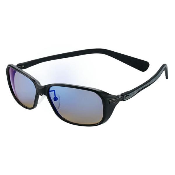 ゼクー Zeque ティーダ F-2180 マットブラック/トゥルービュースポーツ×ブルーミラー (偏光サングラス 偏光グラス 釣り メンズ)■FRAMECOLOR：マットブラック■FRAMEMATERIAL：ナイロン&amp;βチタン&a...